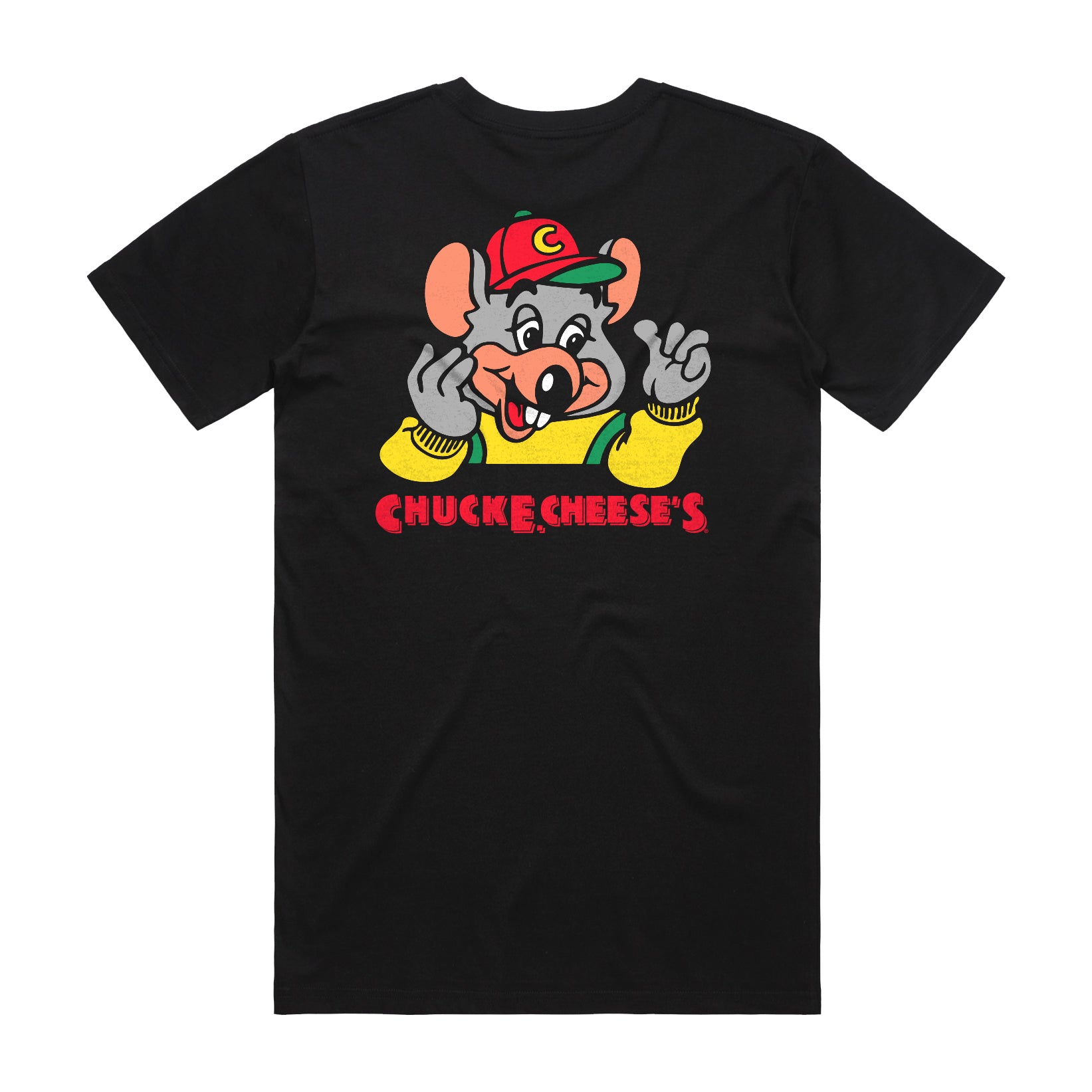 Retro Chuck E. Pocket Tee (Adult) – Chuck E. Cheese Store