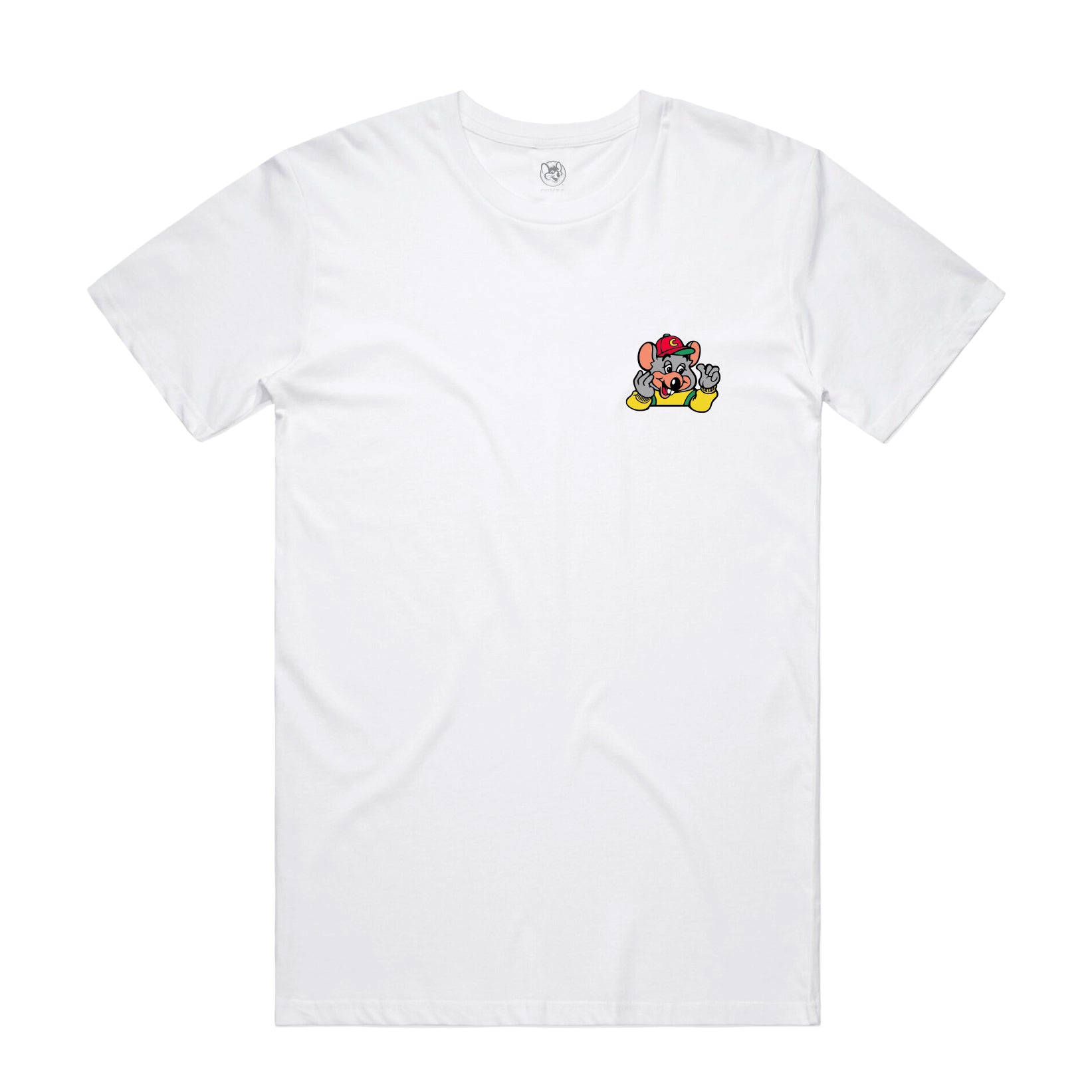 Retro Chuck E. Pocket Tee (Adult) – Chuck E. Cheese Store