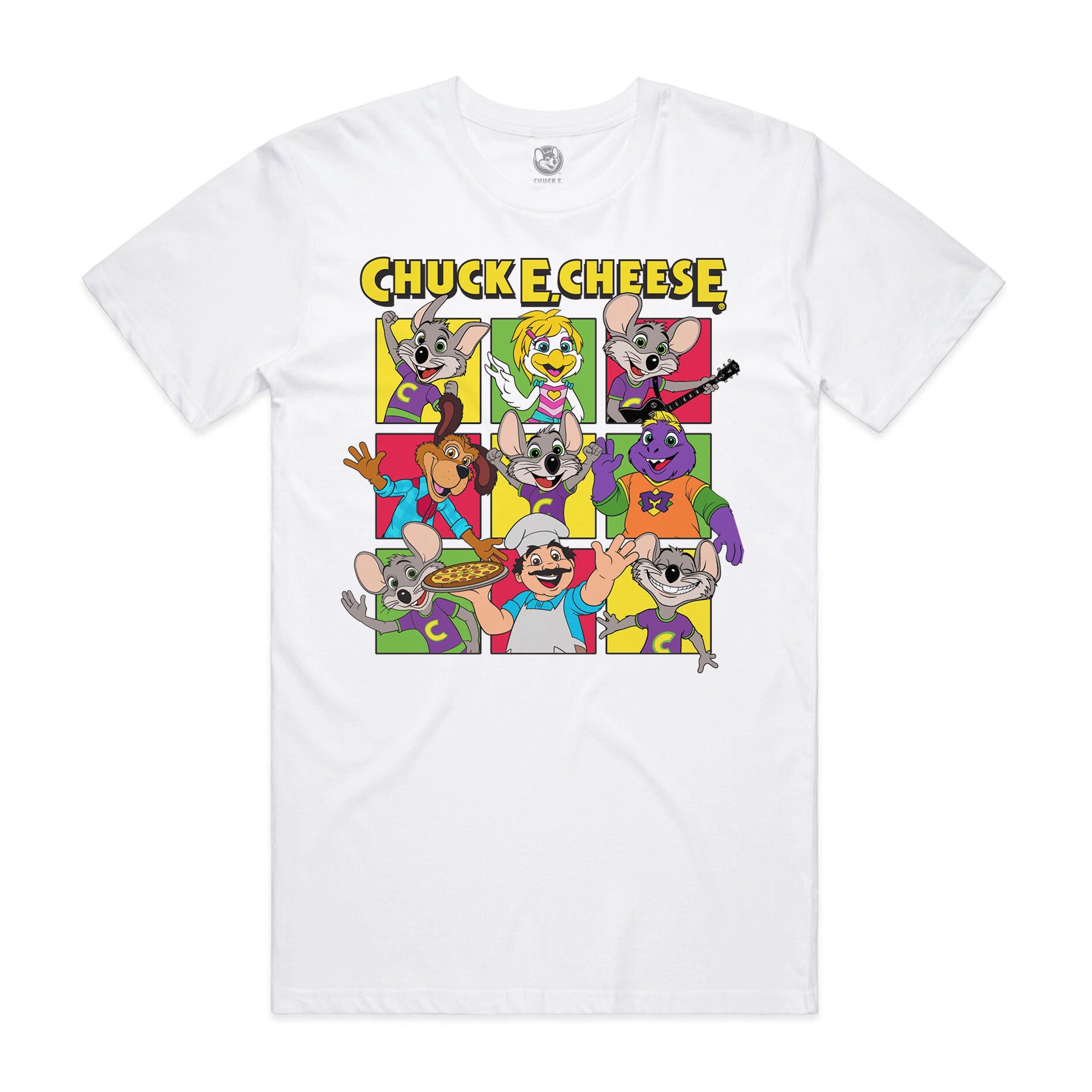 Chuck E. Bunch Tee (Adult) – Chuck E. Cheese Store