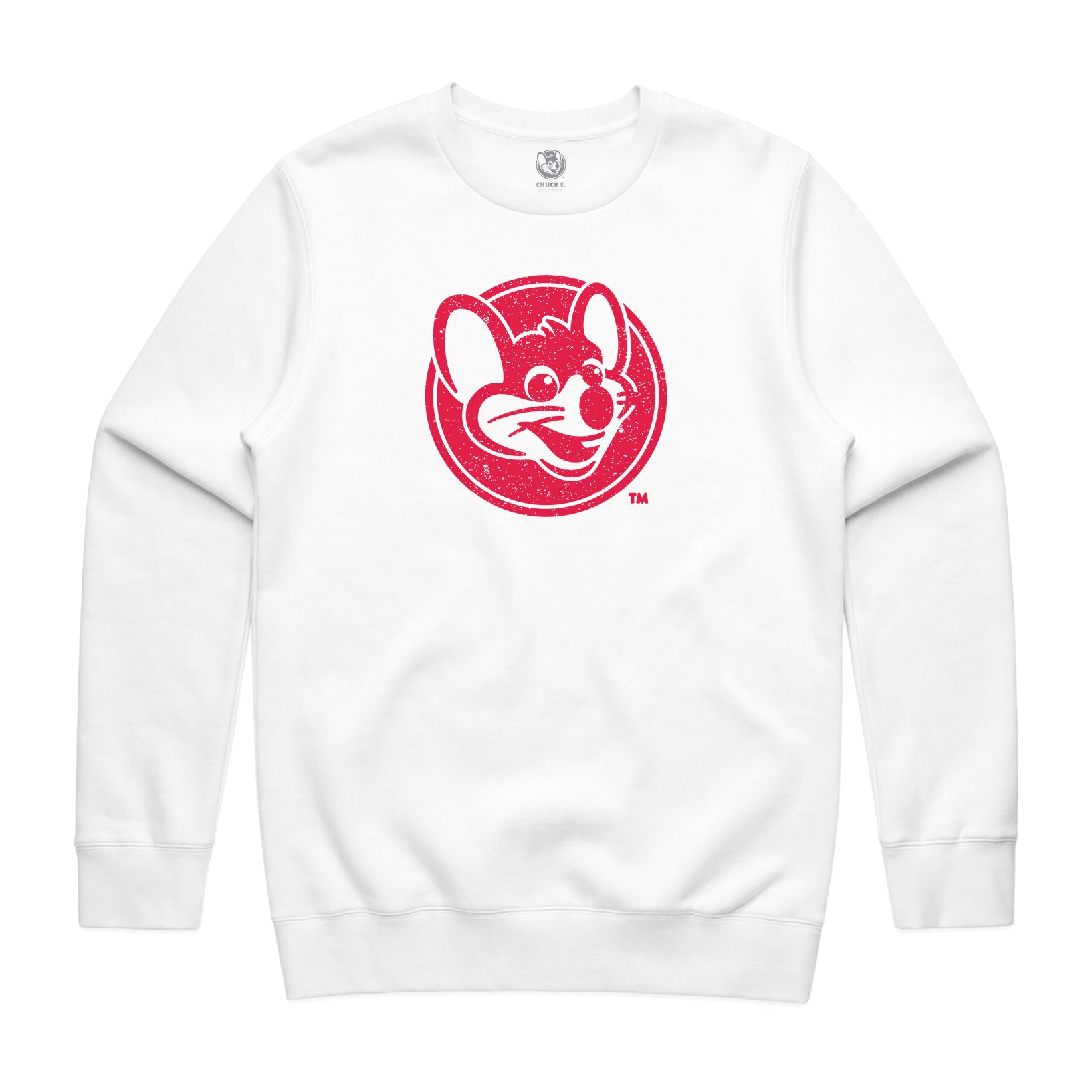 Official Chuck E. Crewneck (Adult) – Chuck E. Cheese Store