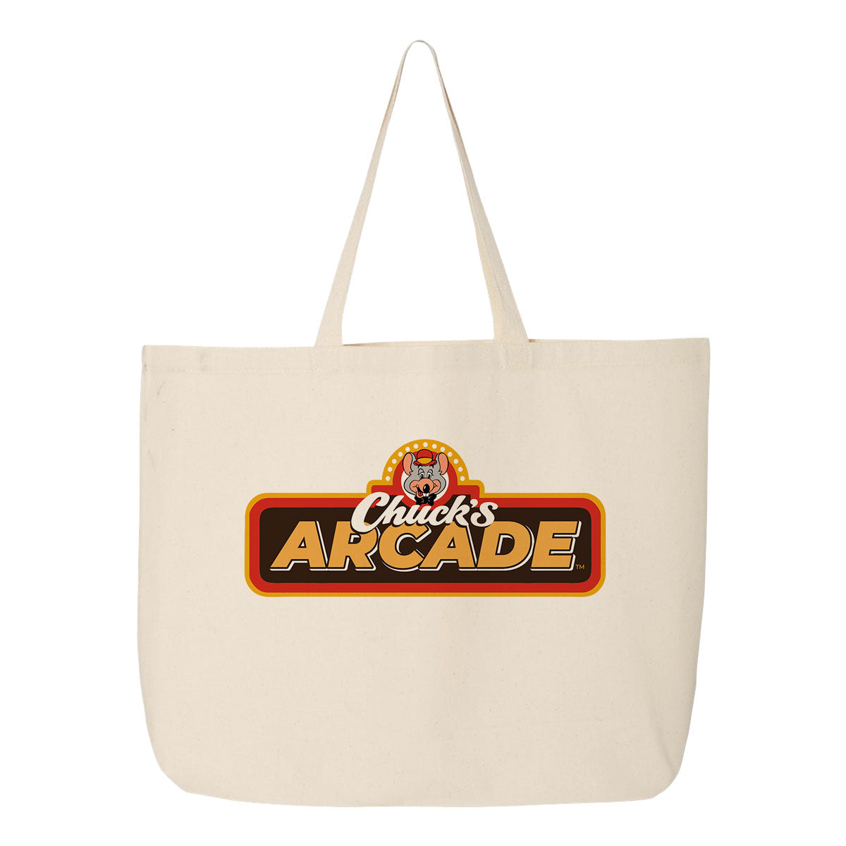 Chuck's Arcade Large Tote – Chuck E. Cheese Store